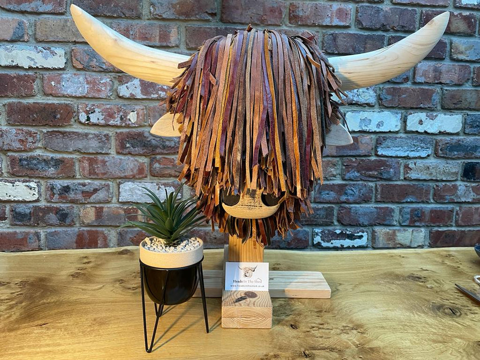 Quirky Handmade Highland Cow Heads – heads-shed