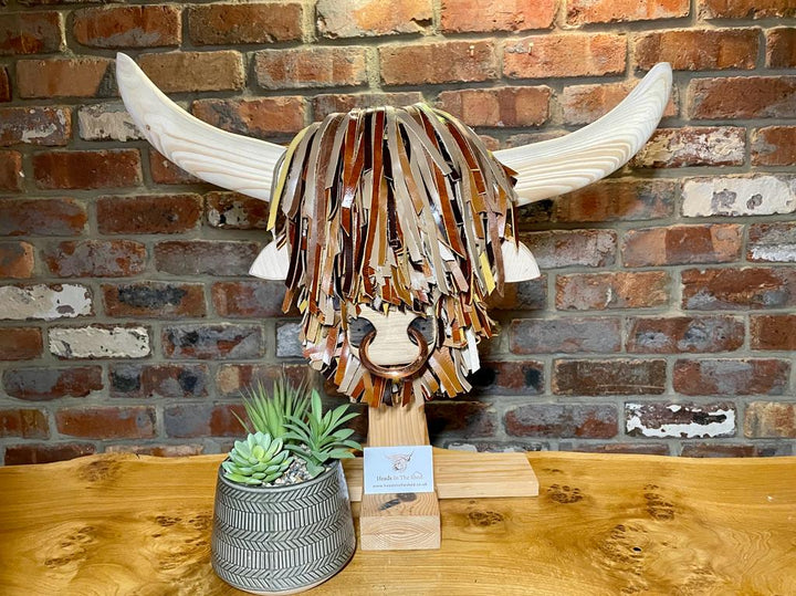Quirky Handmade Highland Cow Heads – heads-shed